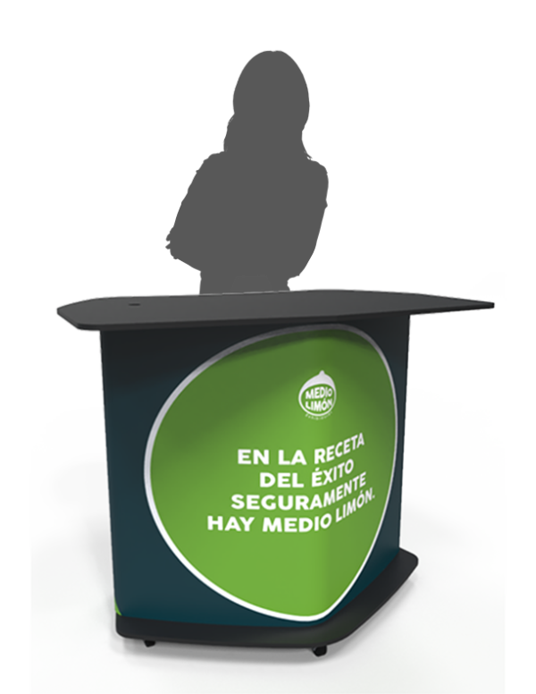 Counter Publicitario | Counters para Eventos | Pared Enrollable