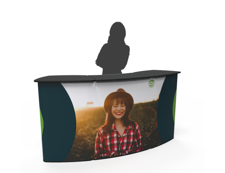 Counter Publicitario | Counters para Eventos | Pared Enrollable