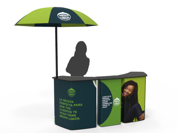 Counter Publicitario | Counters para Eventos | Pared Enrollable