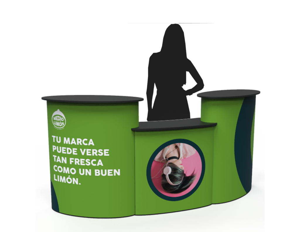 Counter Publicitario | Counters para Eventos | Pared Enrollable