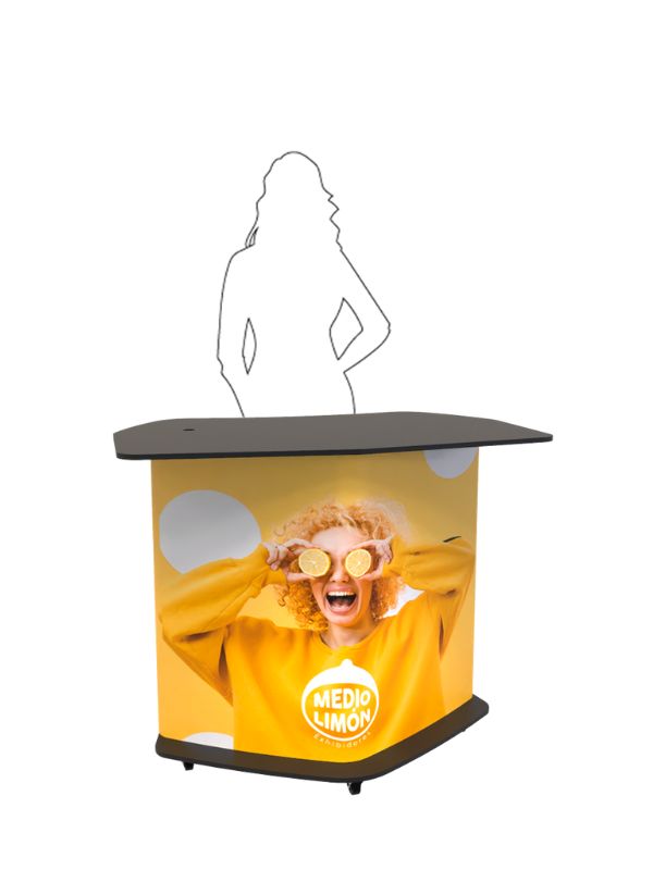 Counter Publicitario | Counters para Eventos | Pared Enrollable